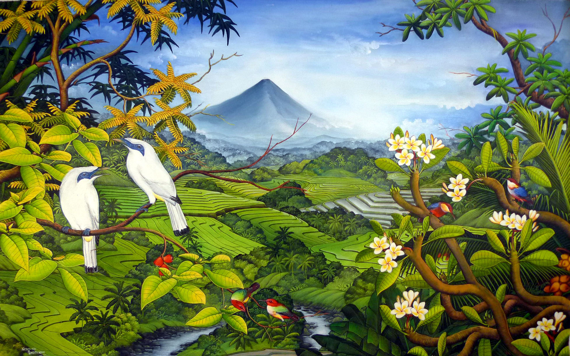 10 Selected paintings in bali You Can Save It Without A Dime ...